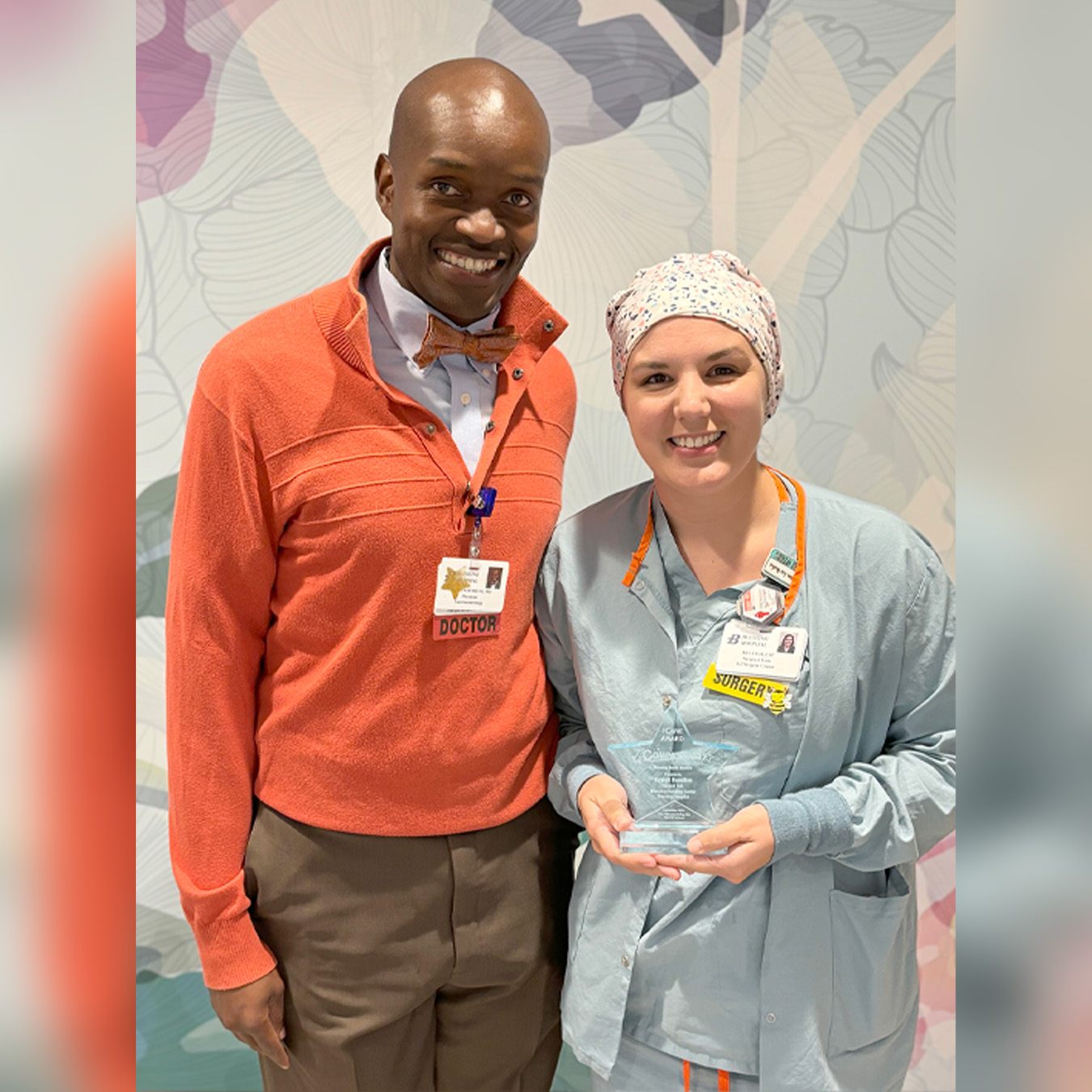 Surgical tech earns ICARE award | Blessing Health System