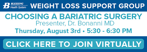 Blessing Bariatric Institute | Blessing Health System