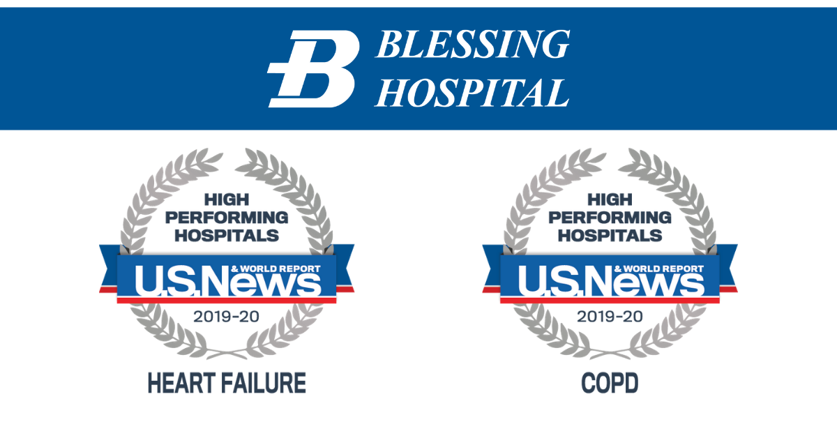 U.S. News & World Report Names Blessing Hospital a High Performing ...